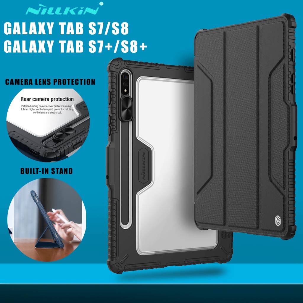 NILLKIN Bumper Shock Proof Rugged Armor Case for Samsung Galaxy Tab S7 ...
