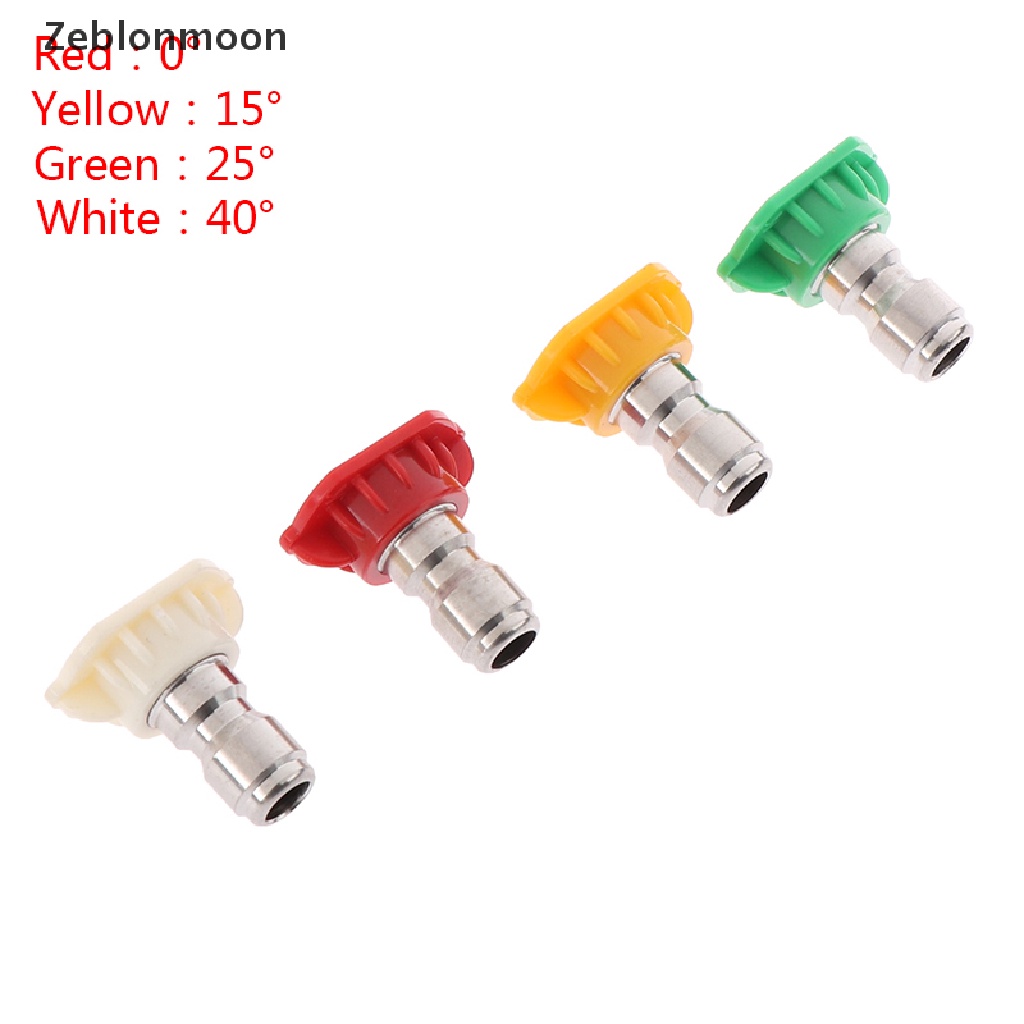 [moon] Stainless Steel Quick Connect High Pressure Spray Tip 0 15 25 40 ...