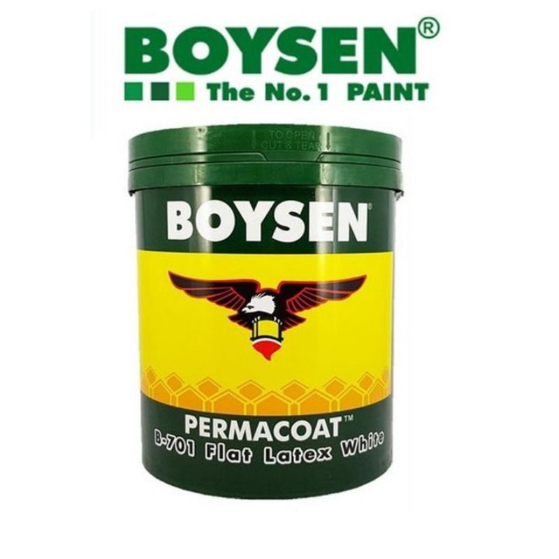 BOYSEN PERMACOAT FLAT LATEX | SEMI-GLOSS LATEX | GLOSS LATEX WHITE ...
