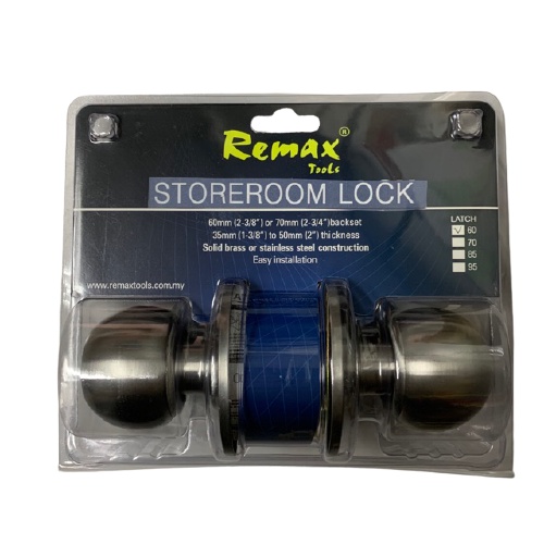 Remax Heavy Duty Storeroom Cylindrical Lock (78-CL820Z) | Shopee ...