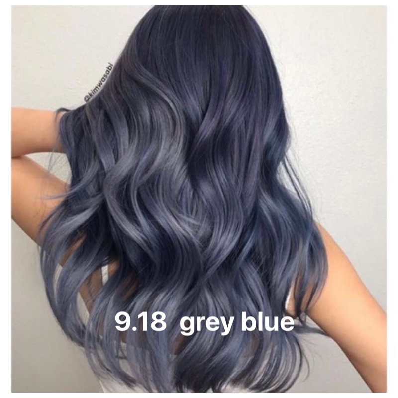 Bremod Hair Colourant 9.18 Grey Blue available with Oxidizing and ...