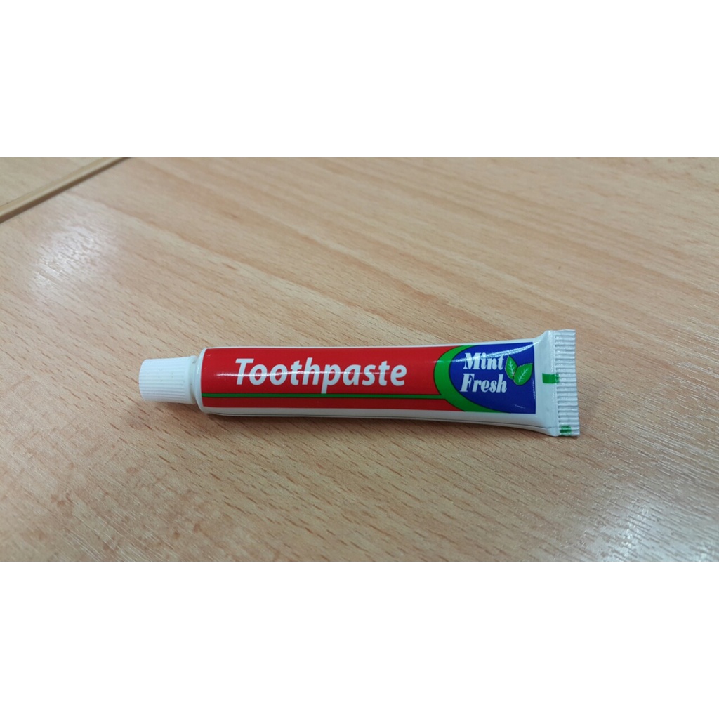 Disposable Toothpaste in tube (50pcs) for hotels, resort, airbnb ...