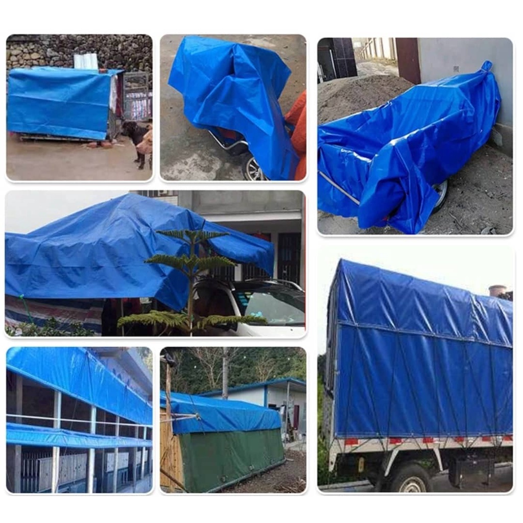 Blue Sack Sakolin waterproof (per meter) construction cover sakoline ...