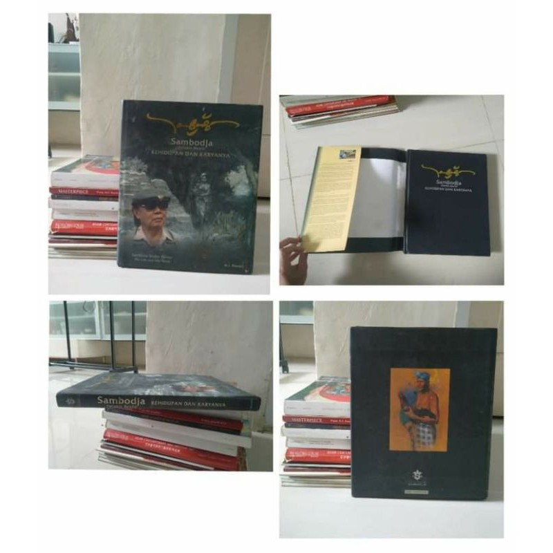 Indonesian Artist Biography Painting Book SAMBODJA Realistic Painting ...