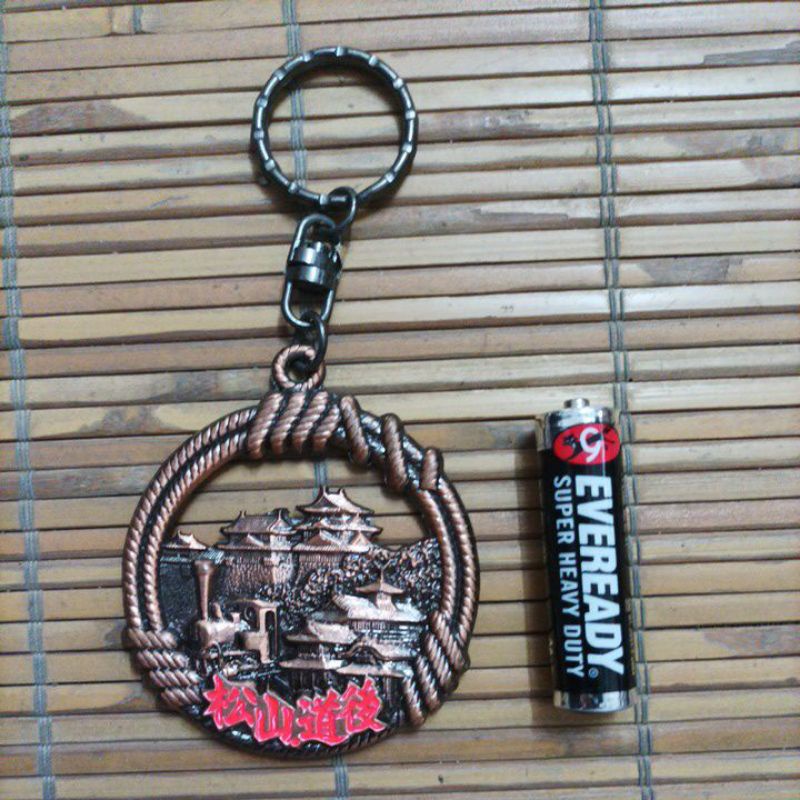 Vintage Japanese Brass and Metal, Rubber, Acrylic Collectible Keychains ...