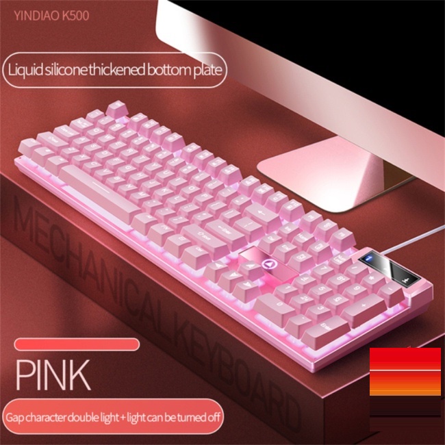 【CYT】YINDIAO K500 / K600 Keyboards And G5/G15 Mouse Rainbow LED ...