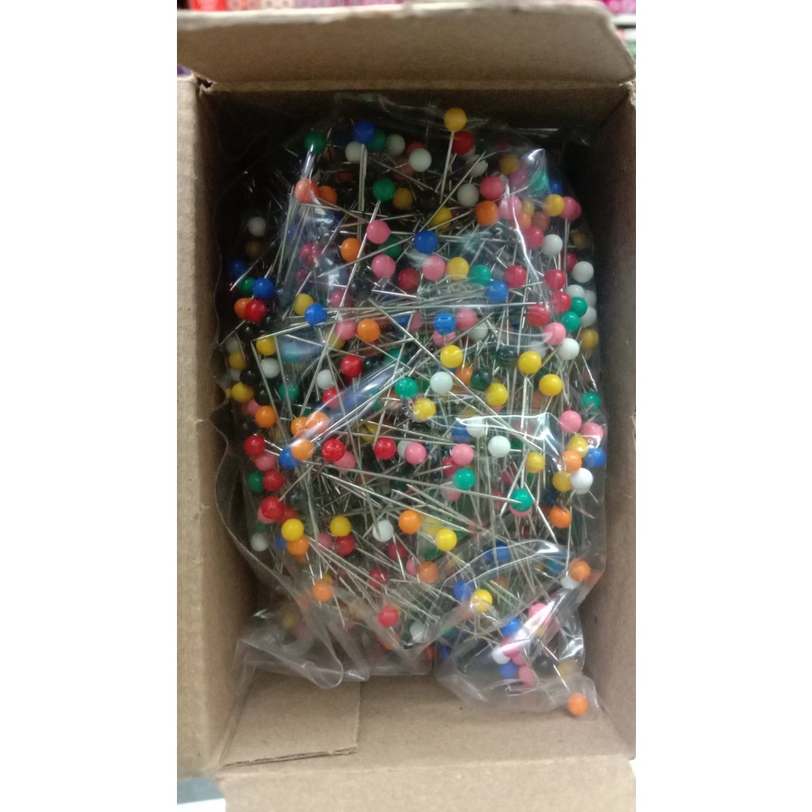 Pin with Head Extra Long by Box of 1000 pcs | Shopee Philippines