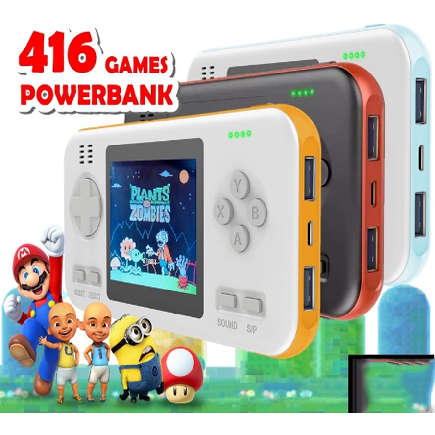 8000mAh Power Battery Handheld Game Console Mario Retro Gameboy Classic ...