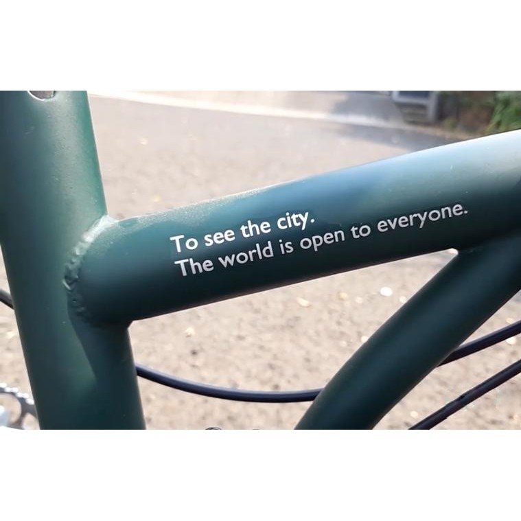 CUTTING STICKER for LONDON TAXI SEE THE CITY Bicycle Frames | Shopee ...