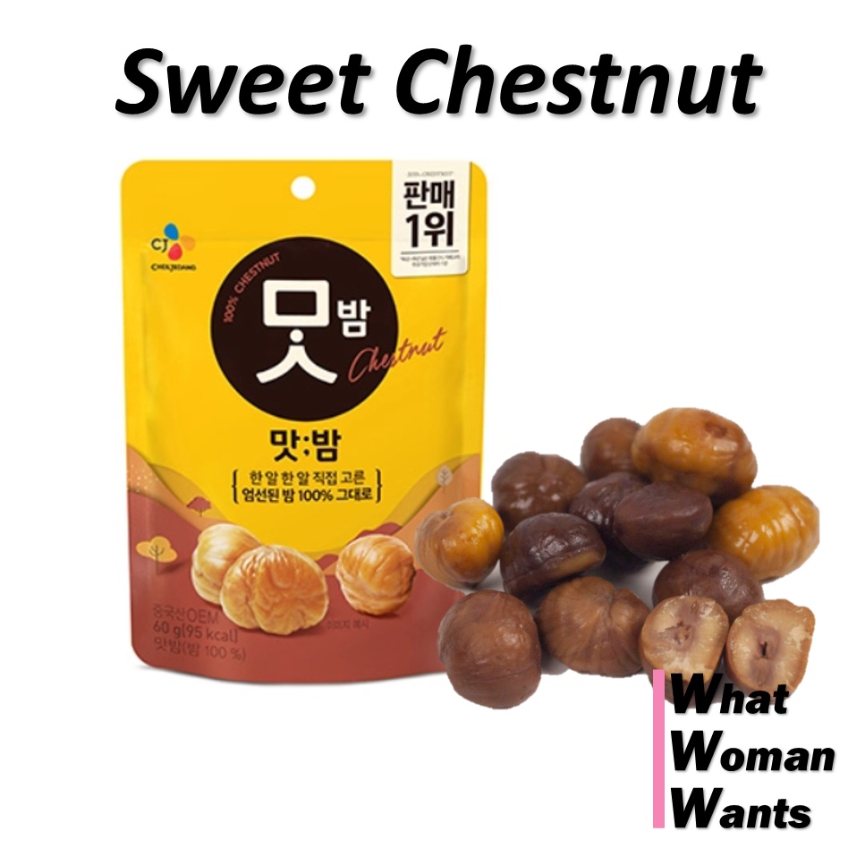[CJ] Sweet Chestnut 60g (with free-gift) Roasted Chestnut Snack from ...