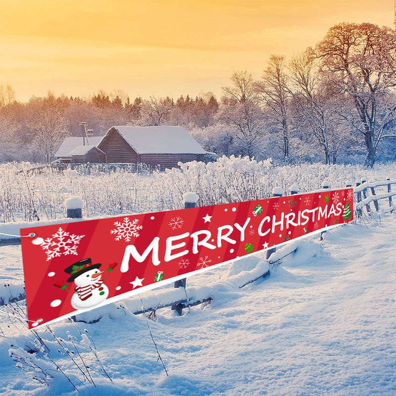 Outdoor Christmas Banner Merry Christmas Decorations For Home 2025 ...