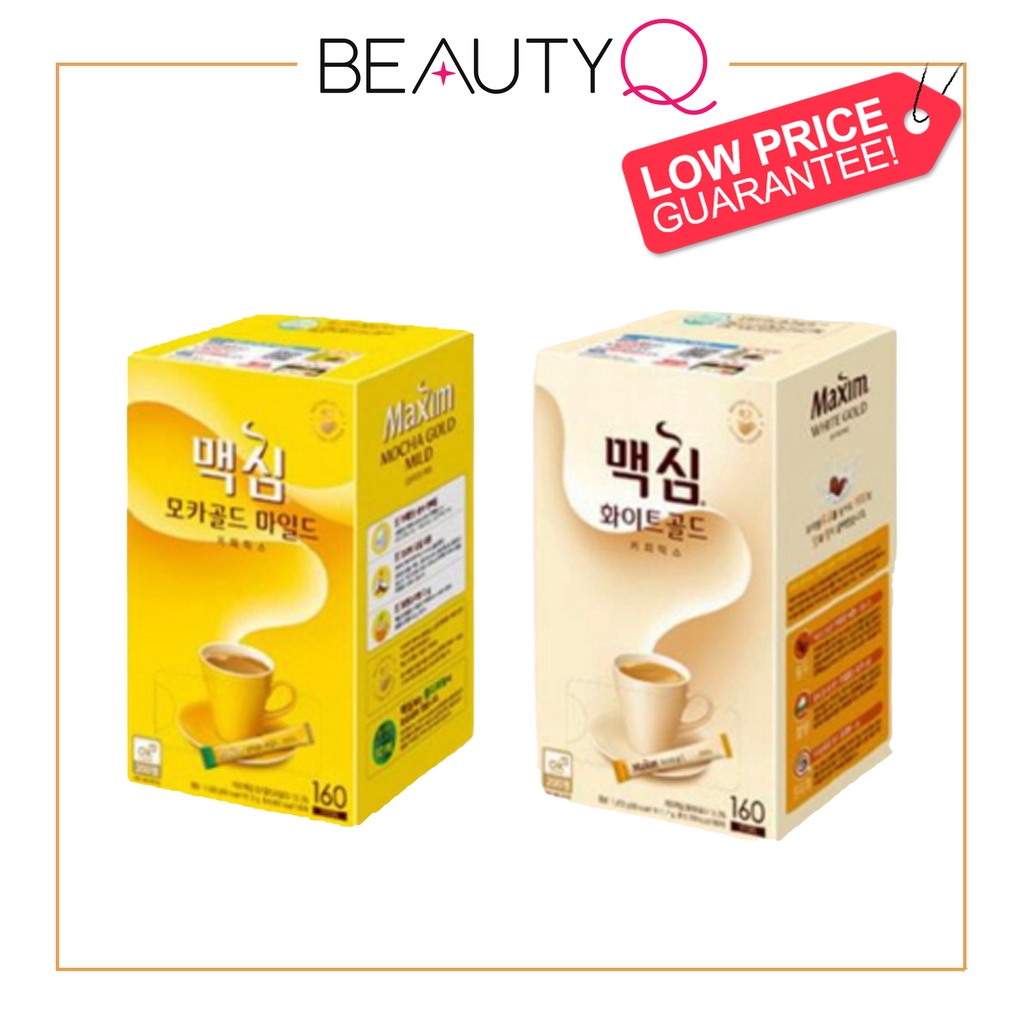 Maxim]Mocha Gold Mild & White Gold Coffee Mix - Korea Coffee Mix Stick ...