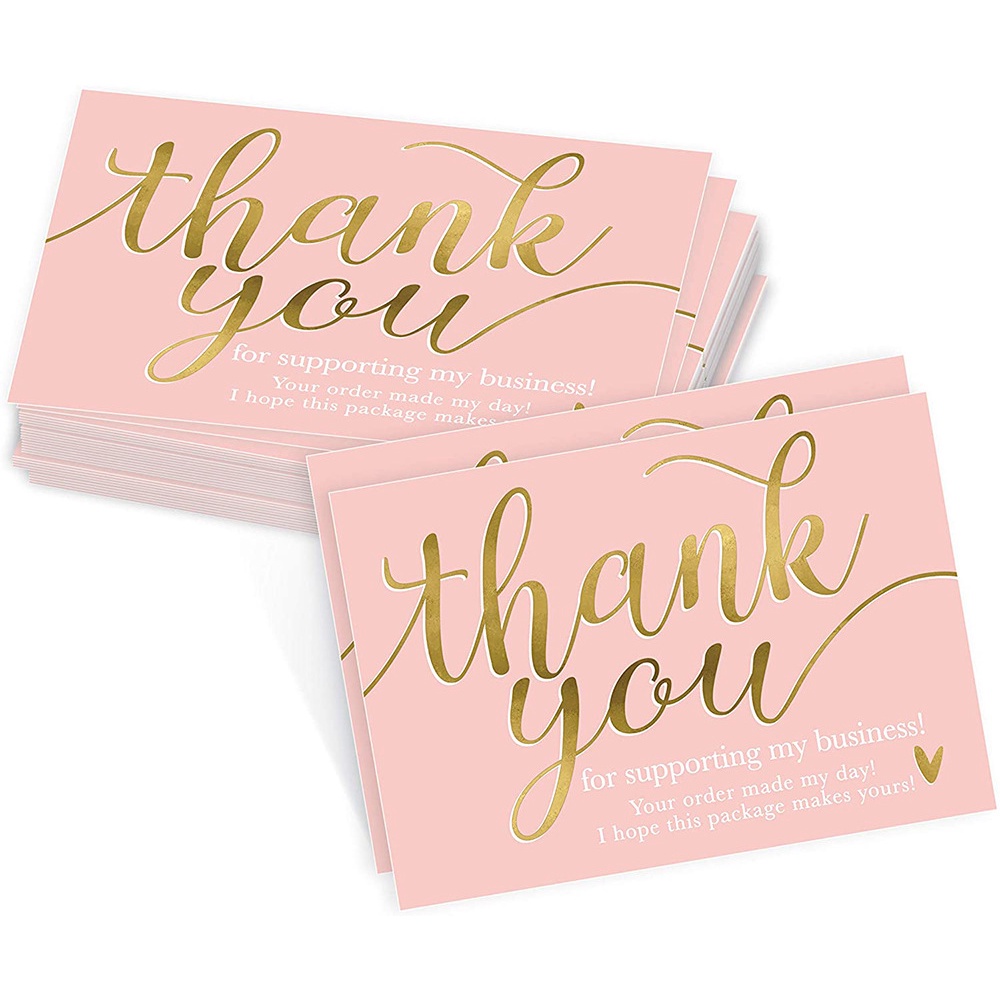 10 / 50pcs Thank You Cards To Put In My Small Gift Card Business ...