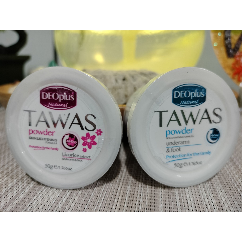 DeoPlus Tawas Powder for Underarm & Foot (50g) Regular / Licorice ...