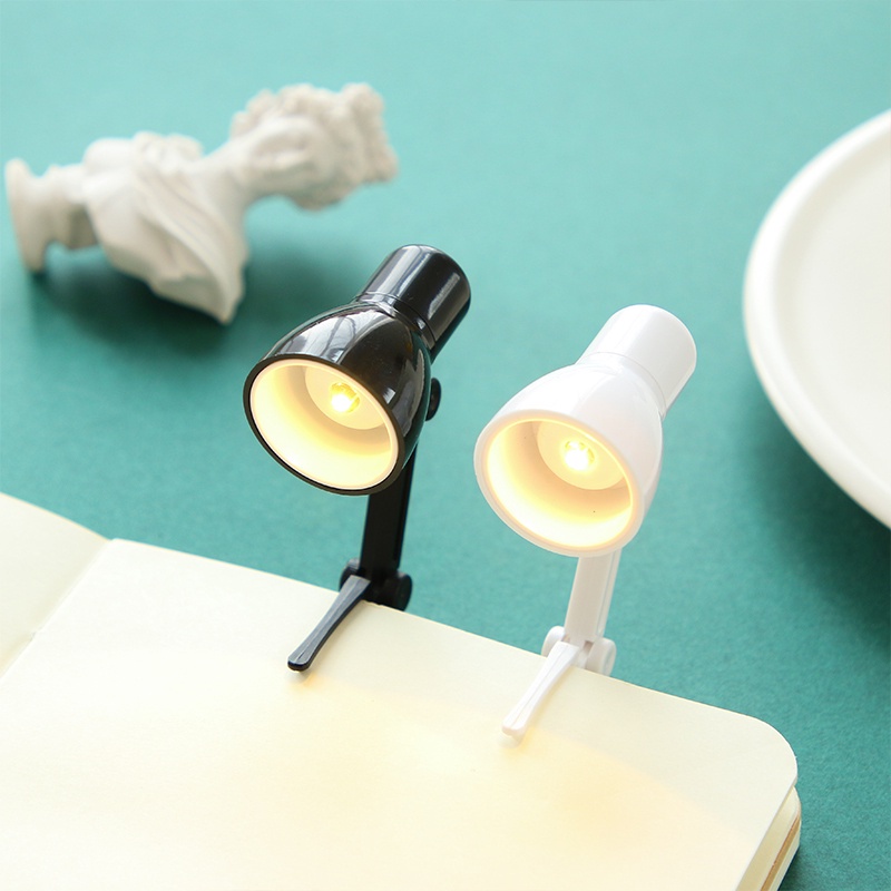 LED Mini Table Lamp Fold-able Night Reading Book Lamps for Home Room ...