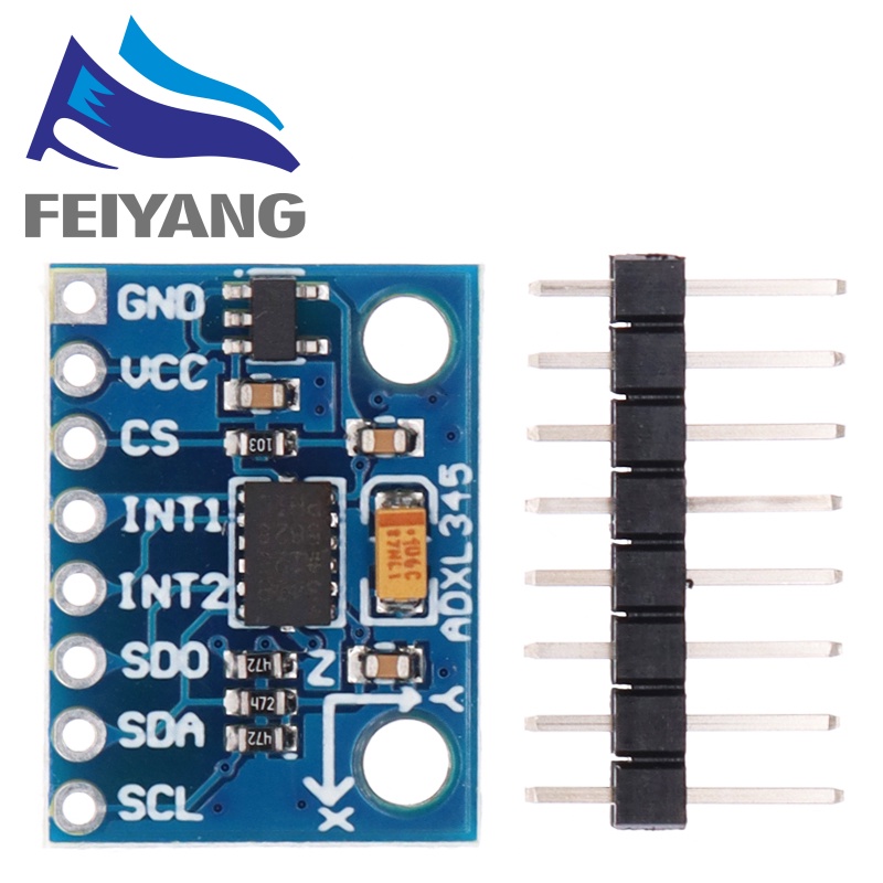 Gy 291 Adxl345 Digital Three Axis Acceleration Of Gravity Tilt Module Iic Spi Transmission For