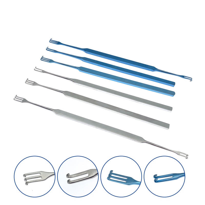 Eyelid Retractor Lacrimal Sac Retractor Rake Double Head Double Claws ...