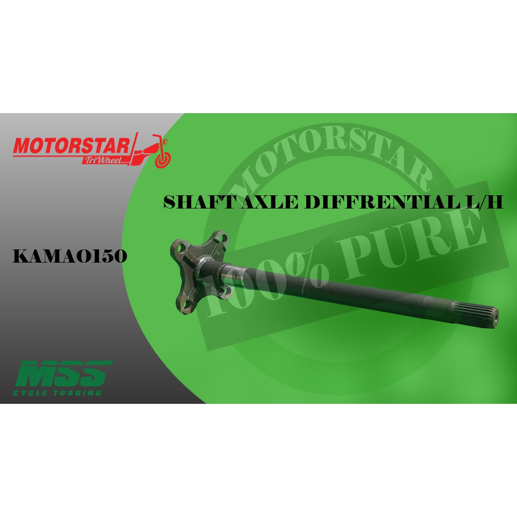 KAMAO150 SHAFT AXLE DIFFERENTIAL SHORT L/H | Shopee Philippines