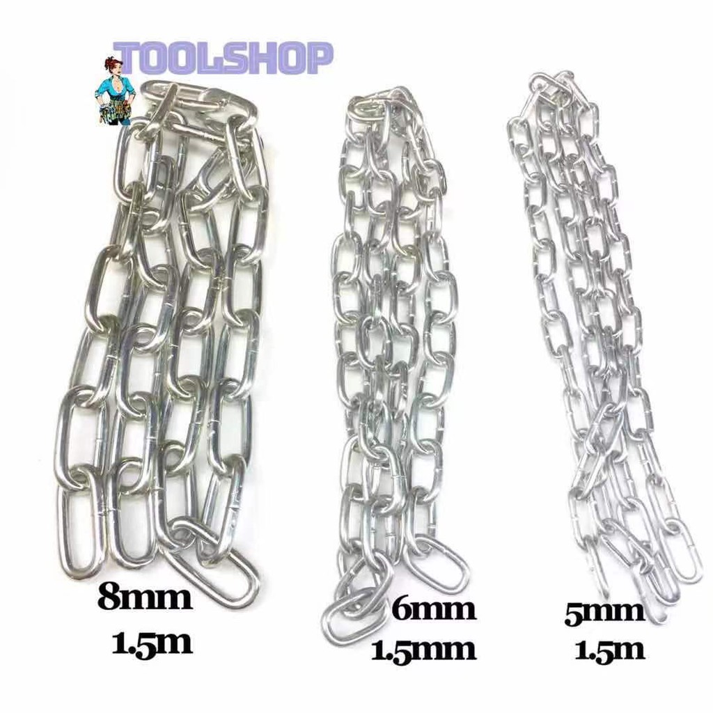 Steel chain/kadena Anti-cut Heavy duty | Shopee Philippines
