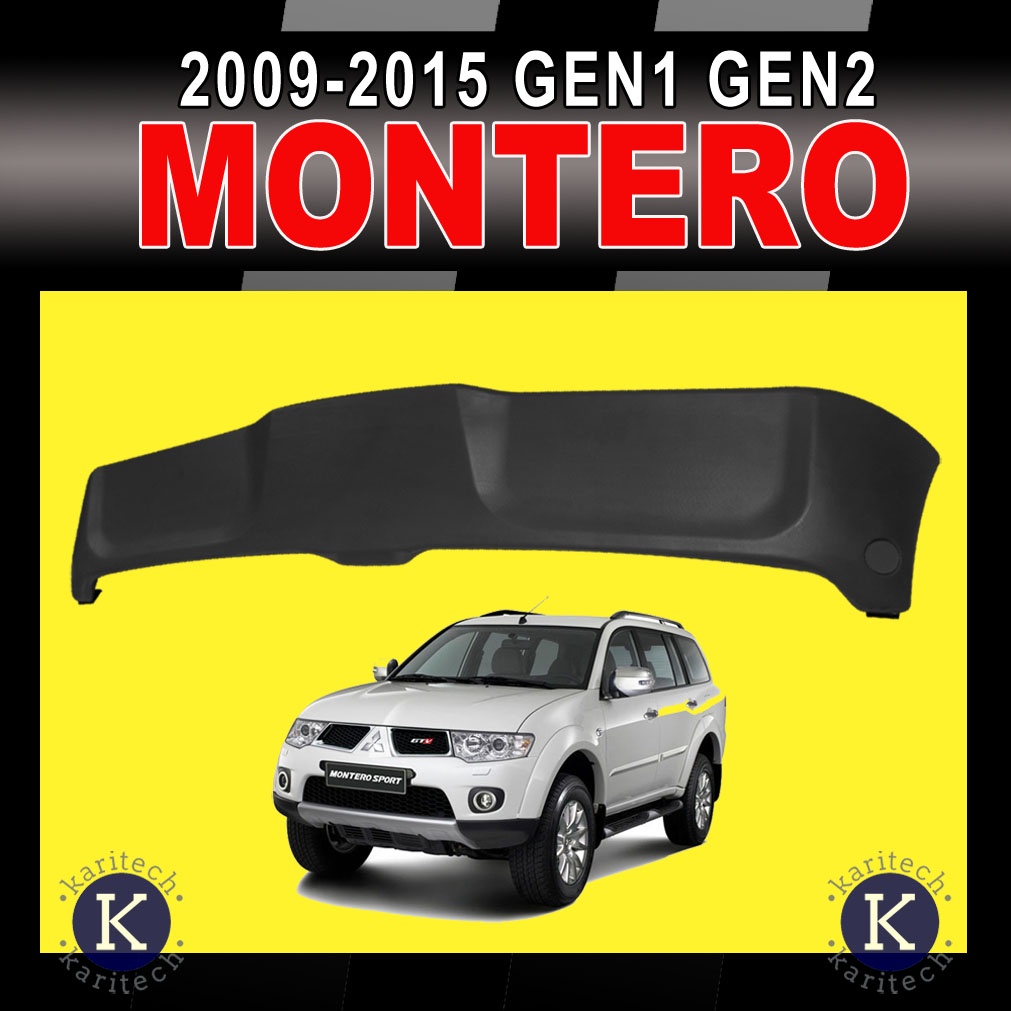 No Drill GTV Spoiler for Montero 2009 to 2015 Gen-1 and Gen-2 ( Flat ...