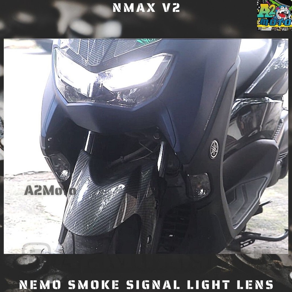 Nmax V2 NEMO Signal Light Lens Smoke Cover Nmax V2.1 | Shopee Philippines