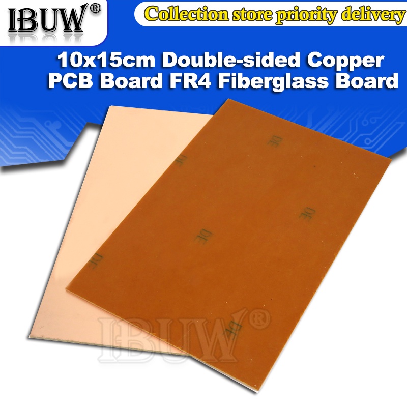 2PCS PCB 10x15cm 10*15 Single Side Copper Clad plate DIY PCB Kit ...