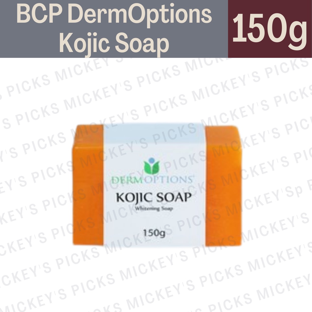 BCP Derm Options Kojic Soap 150g | Shopee Philippines
