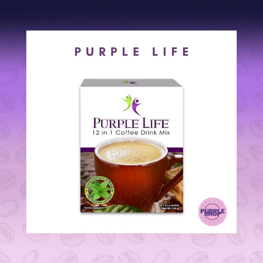 PURPLE LIFE 12-IN-1 Coffee | Shopee Philippines