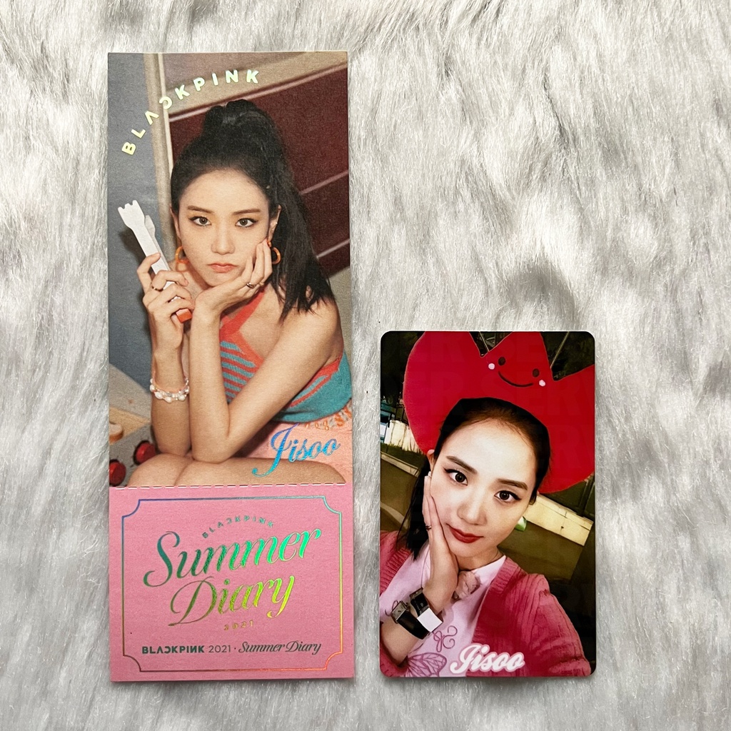 BLACKPINK Jisoo Summer Diary 2021 in Everland YG Select Bookmark POB ...