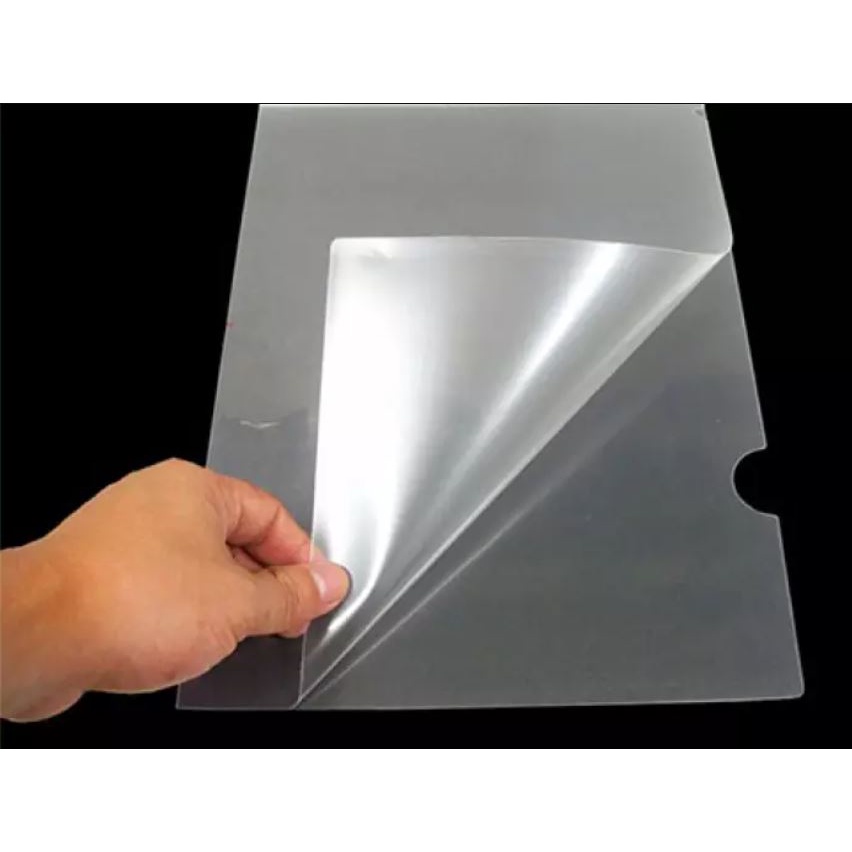 Clear L Folder - Clean Folder Folder - Transparent Plastic STOPMAP ...