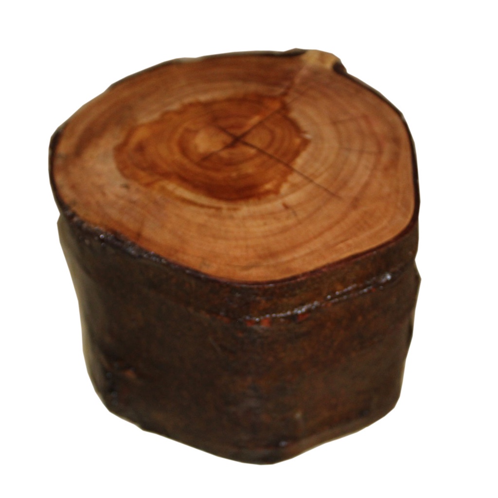 Rustic Round Log Riser w/ bark 6x7 - 8x9 inches - Camachile | Shopee ...