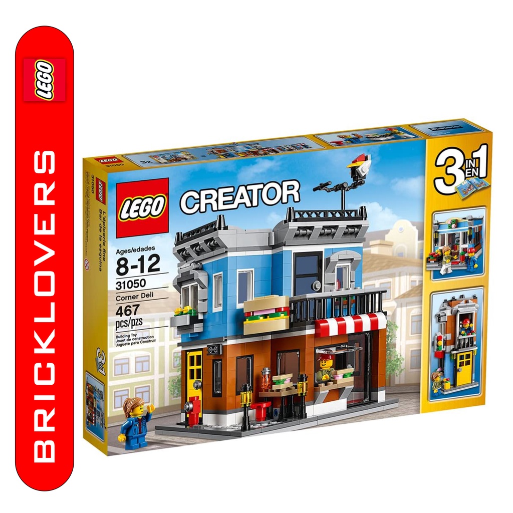 LEGO Creator Corner Deli 31050 | Shopee Philippines