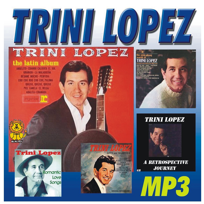 TRINI LOPEZ MP3 music CD for PC CDROM / DVD player and other ...