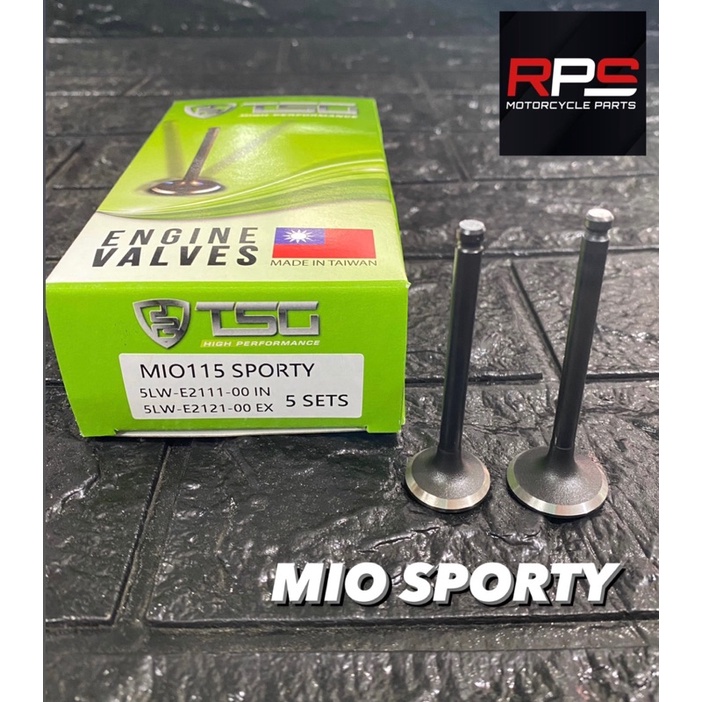 MIO SPORTY VALVE SET TSG (INTAKE & EXHAUST) | Shopee Philippines
