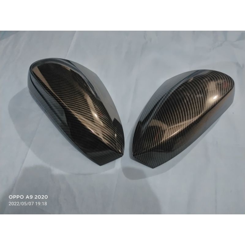 HITAM Toyota raize Black carbon Mirror cover | Shopee Philippines