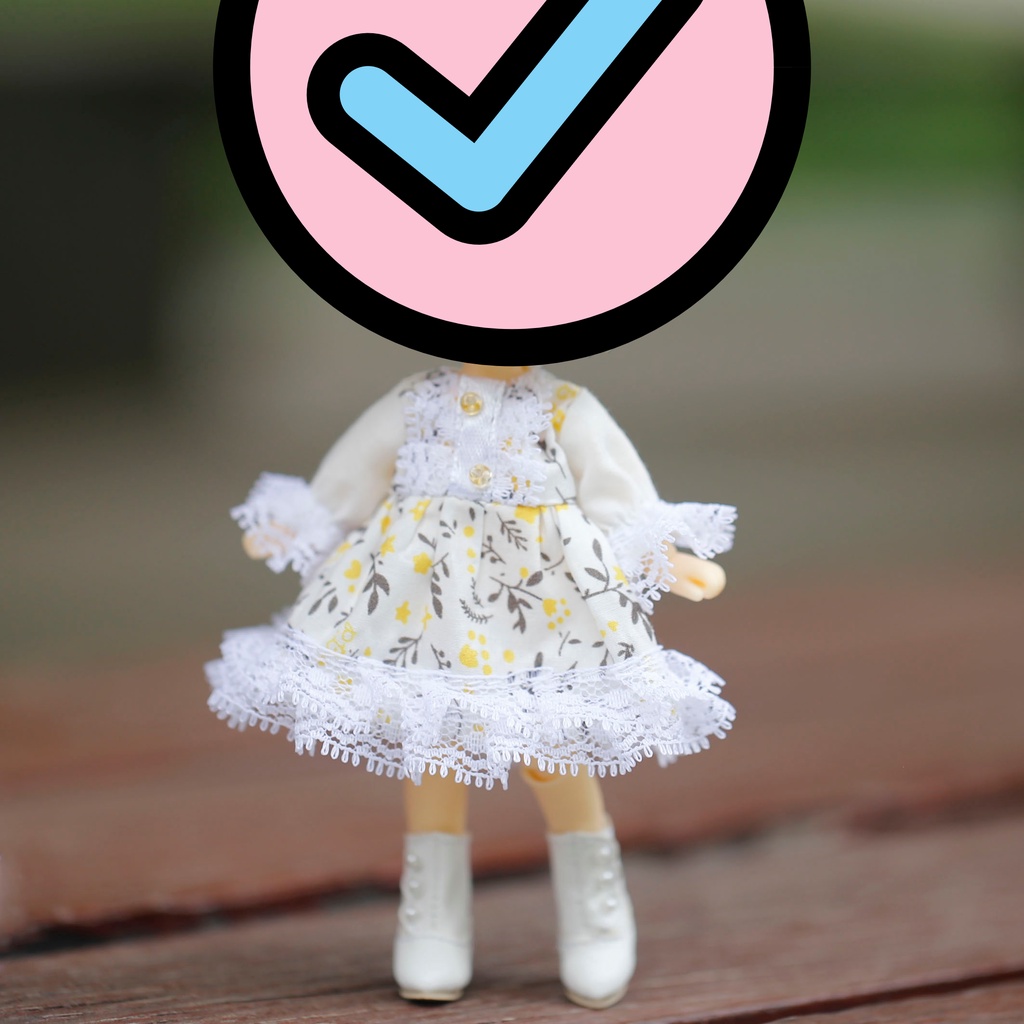 ob11 clothes dress YMY doll molly GSC Nendoroid YMY obitsu11 1/12 BJD ...