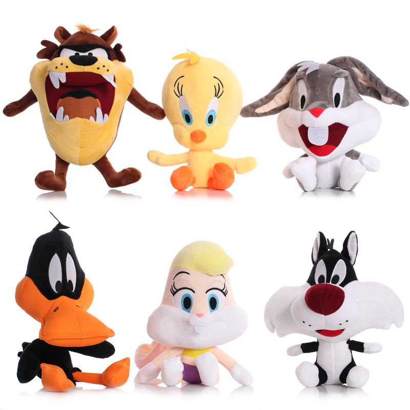 Looney Tunes Bugs Bunny Plush Toy Action Figures Tweety Bird Lola Bunny ...