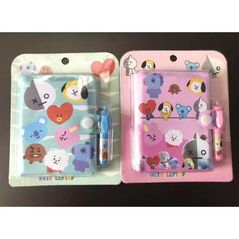 Diary Book BT21 Notebook BT21 BTS | Shopee Philippines