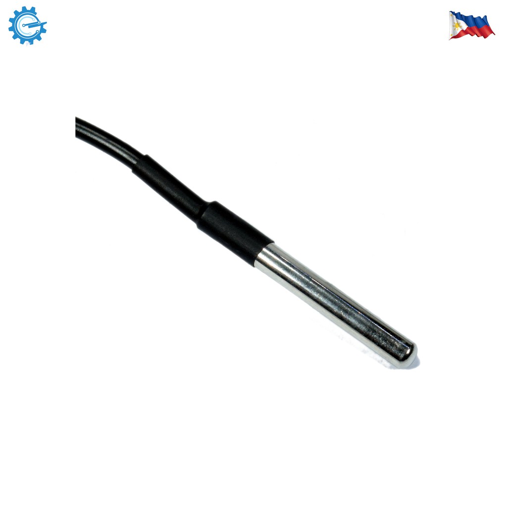 DS18B20 Waterproof Temperature Sensor 3-Wire | Shopee Philippines
