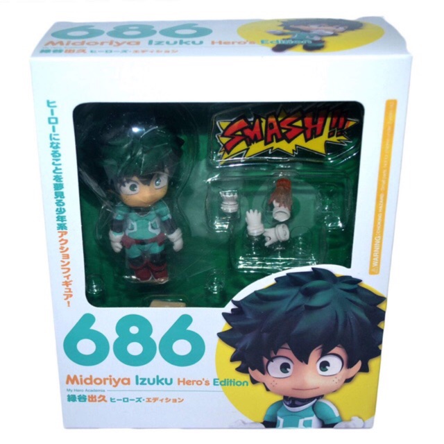 Nendoroid 686 Midoriya Izuku Hero’s Edition Action Figure | Shopee ...