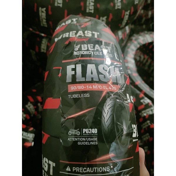 BEAST FLASH (P6240)TUBELESS TIRE 14-17" (INCHES)Skid tiresORIGINAL ...