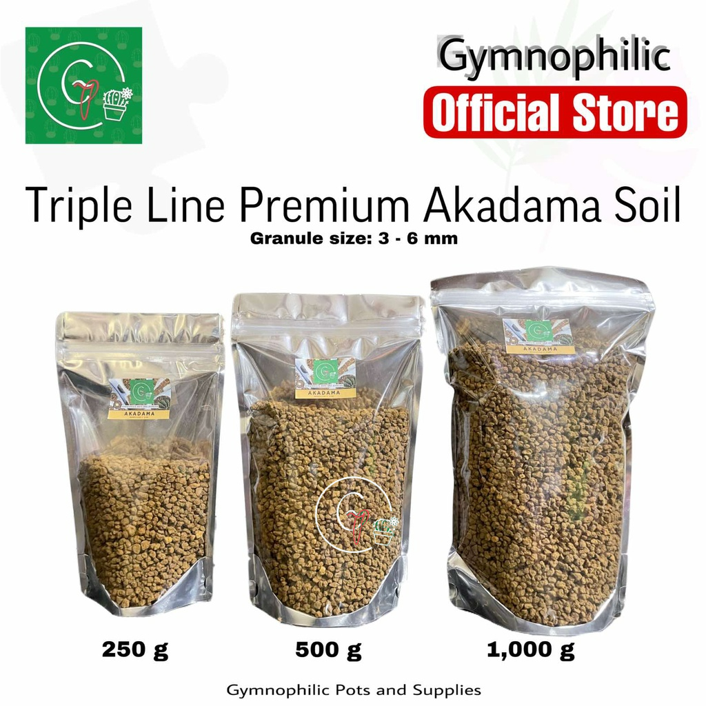 Gymnophilic Premium Akadama Soil 250g, 500g And 1kg 1mm, 1-3mm , 3-6mm & 6-9mm | Shopee Philippines