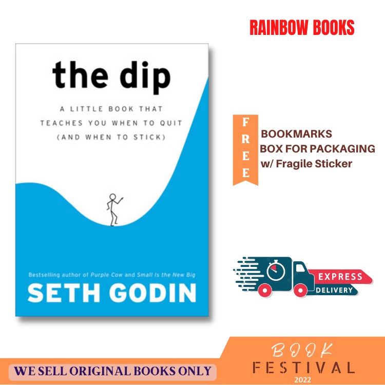 The Dip by Seth Godin (Hardcover) | Shopee Philippines