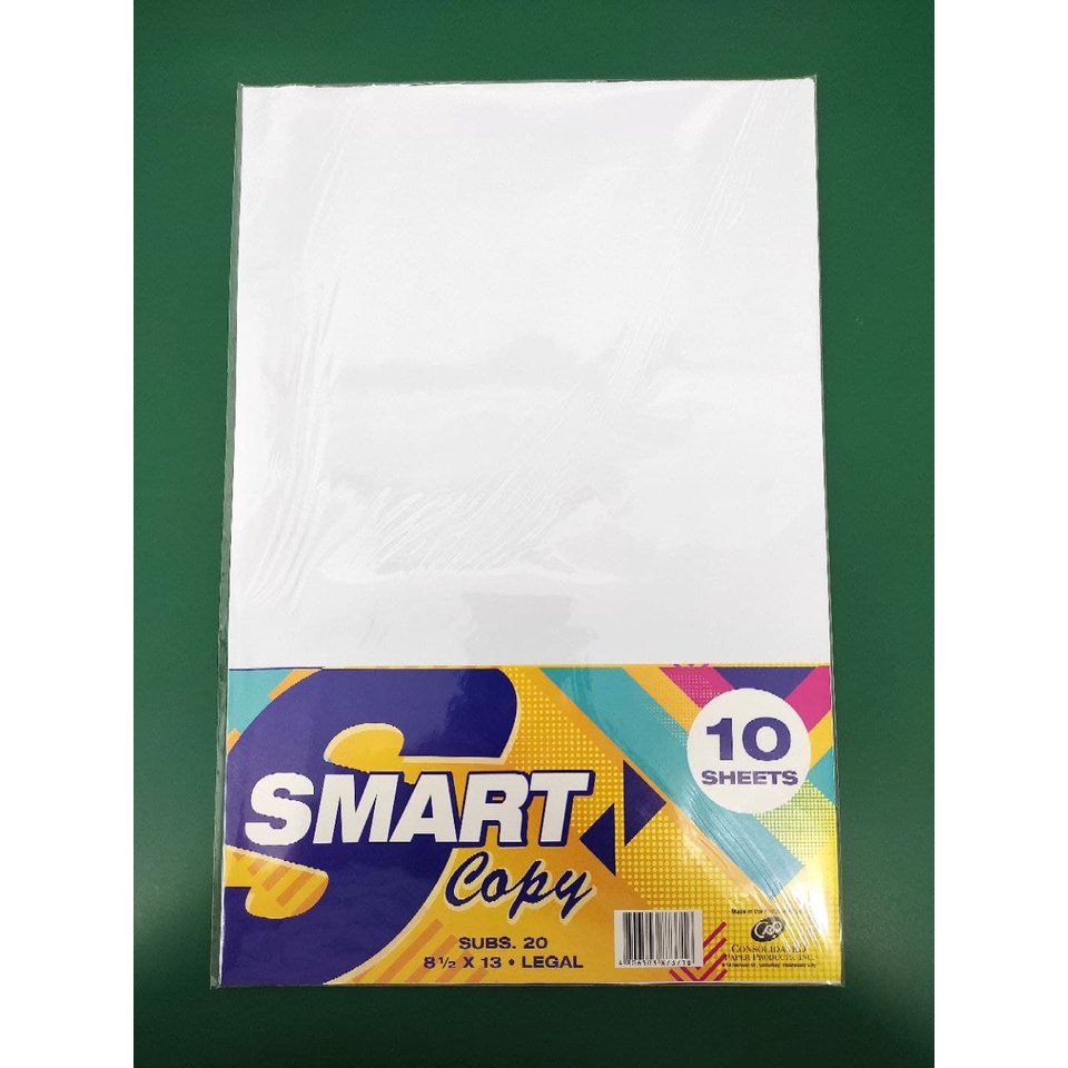 Smart Copy 70GSM bond paper by pack | Shopee Philippines