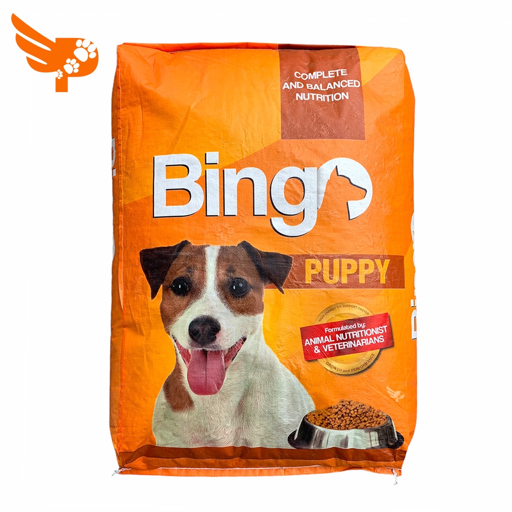 Bingo Puppy 20kg - Beef Flavor - Dog Dry Food - petpoultryph | Shopee ...
