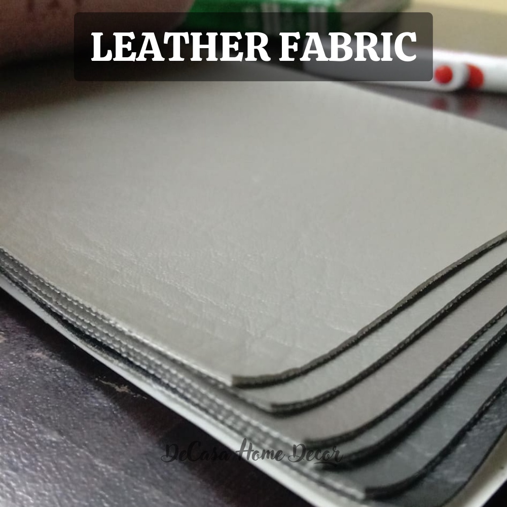 GERMAN Leather Fabric Per Yard PVC DARK EDITION Waterproof Leatherette ...