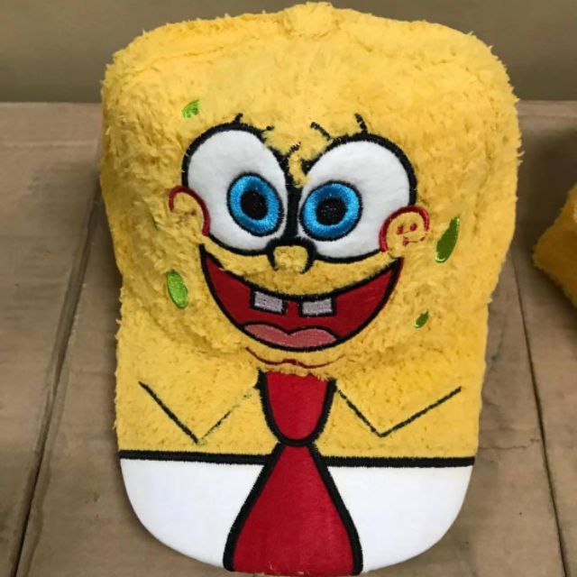 Spongebob squarepants cap baseball cap plush hat unisex | Shopee ...