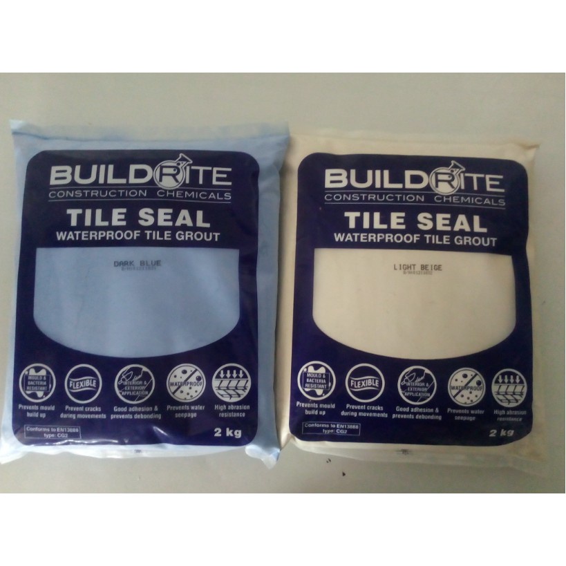 Buildrite Tile Seal/ Buildrite Tile Grout 2KG | Shopee Philippines