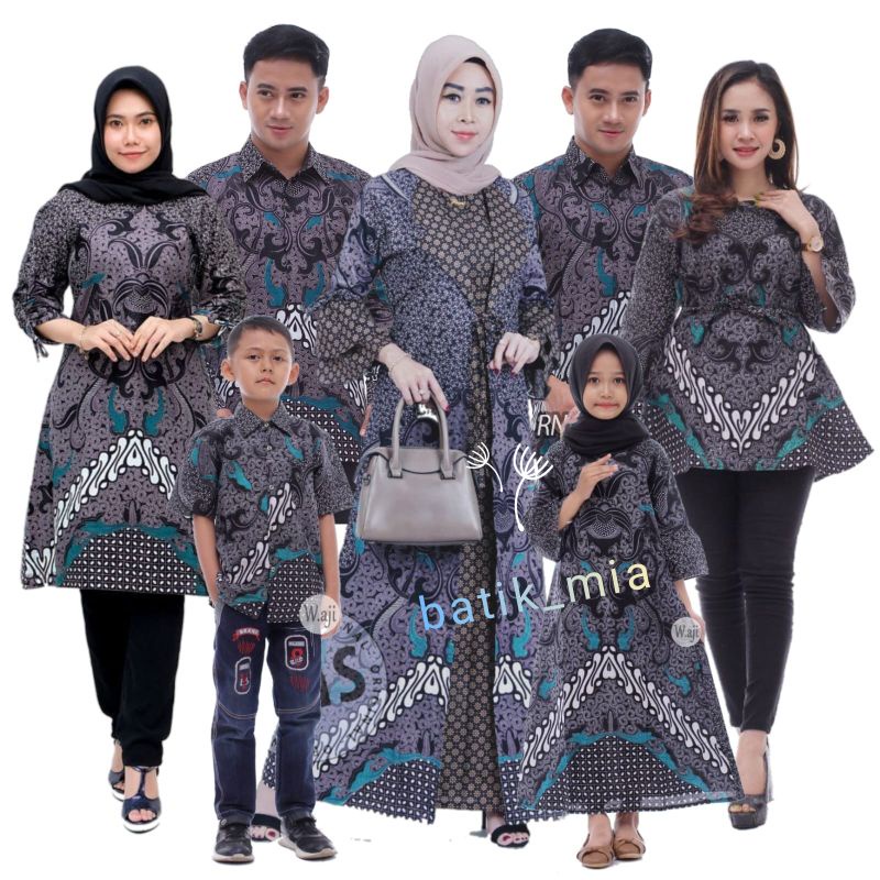 Batik couple modern Family batik Robe jumbo In shopee Dimensional ...