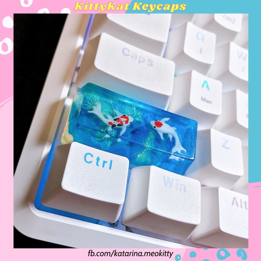 Keycap 2,25u Enter, Left Shift Koi profile OEM - Keycaps artisan Koi ...